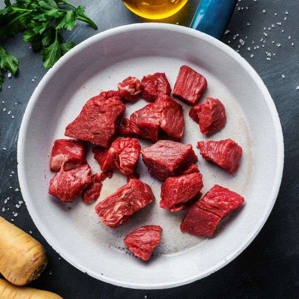 Beef Undercut Cubes 500 Grams Fresh - Meat On Click